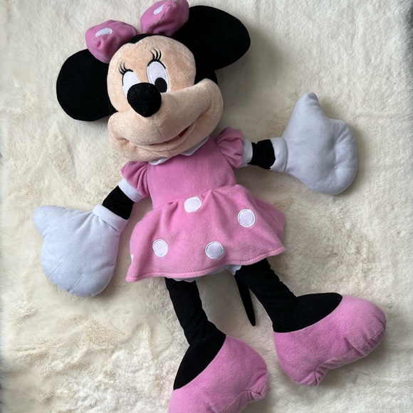 Disney | Toys | Disney Junior Minnie Mouse Jumbo 25 Plush | Poshmark